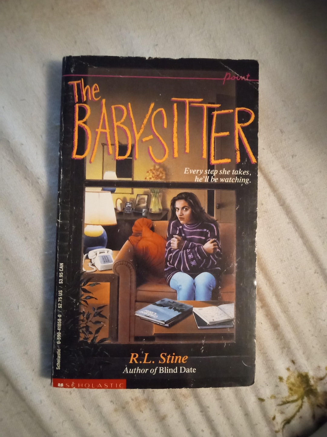 The Babysitter by R.L. Stine Point Horror 90s Teen Stalker Thriller ...
