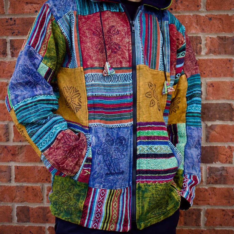 Patchwork Jacket - Etsy