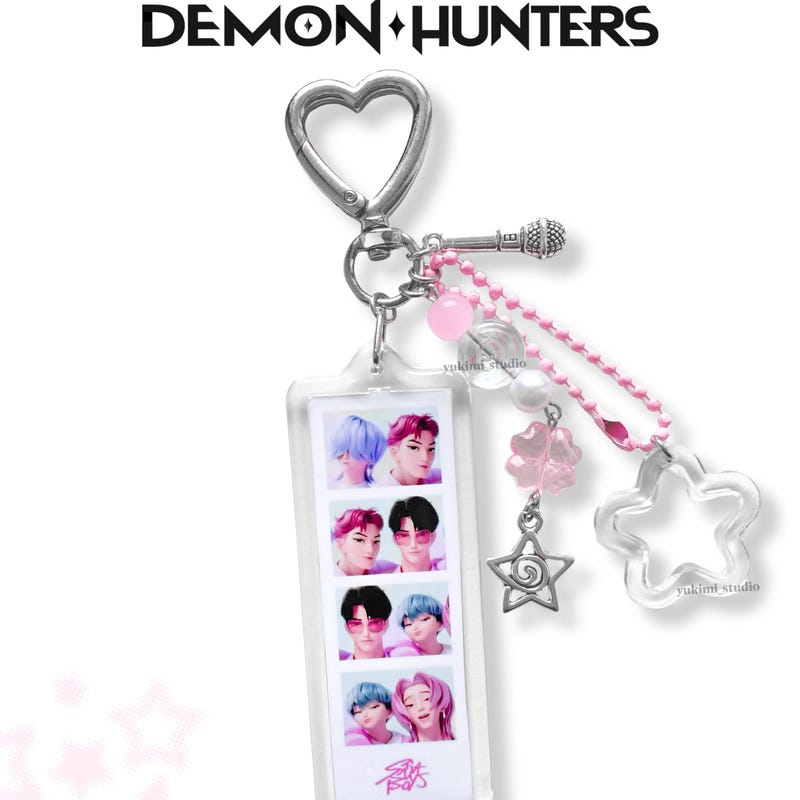 Kpop demon hunters key chains - Etsy.de