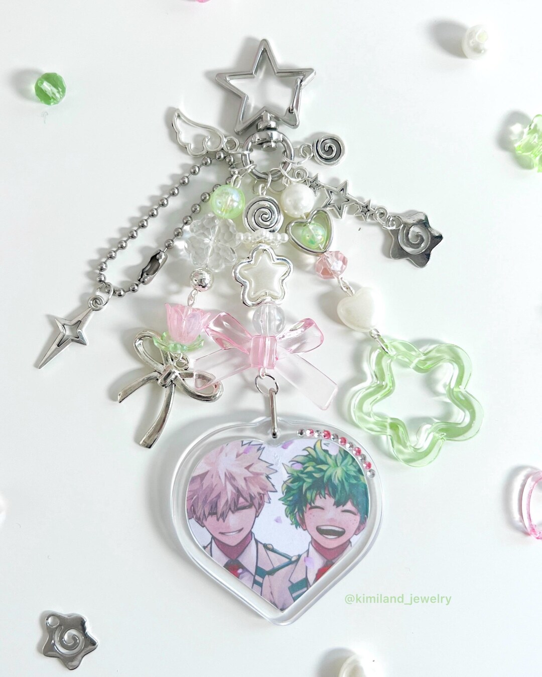 Bakugo X Izuku Matching Keychains (bakudeku) - Etsy New Zealand