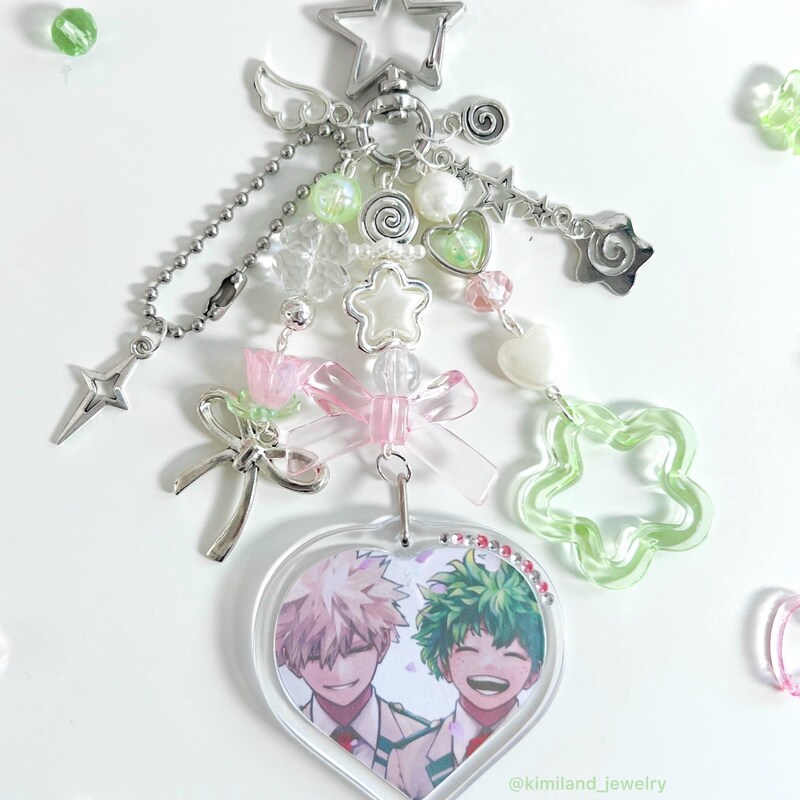 My Hero Academia Keychain - Etsy