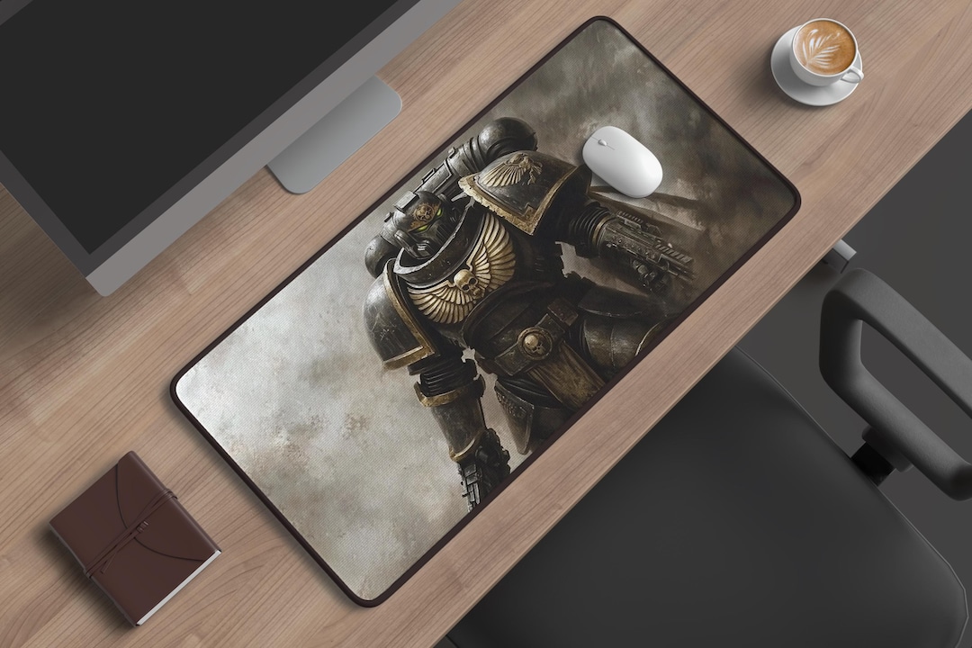 Warhammer Inspired Deskmat Space Marine 2 Desk Mat XL Mousepad Desk Mat Home Office Gift for ...
