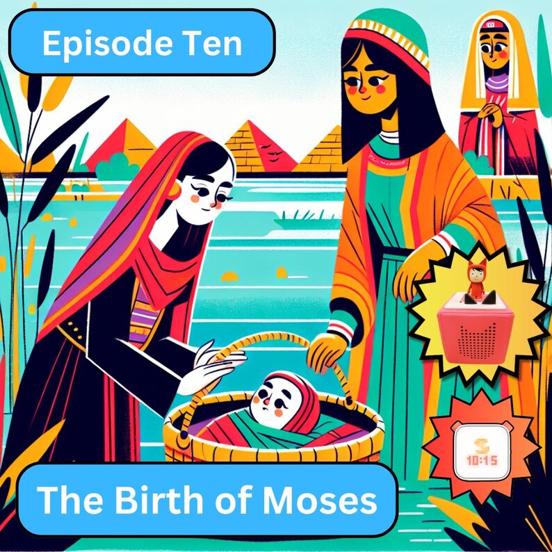 Birth of Moses: Christian Bible Story for Toniebox & Yoto (digital ...