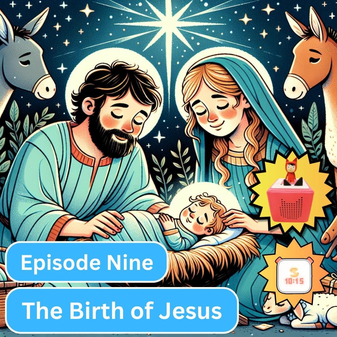 Birth of Jesus: Christian Bible Story for Toniebox & Yoto (digital ...