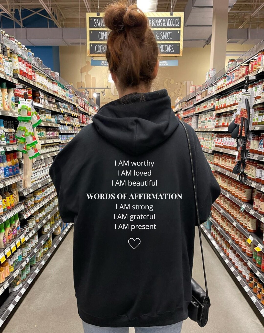 Words of Affirmation Hoodie | Aesthetic, Trendy Clothes, Self Love ...