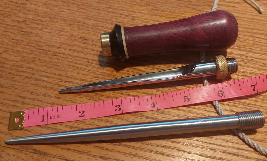 Hand Forged Marlinspike and Finnish Fid Combination With Brass Locking ...