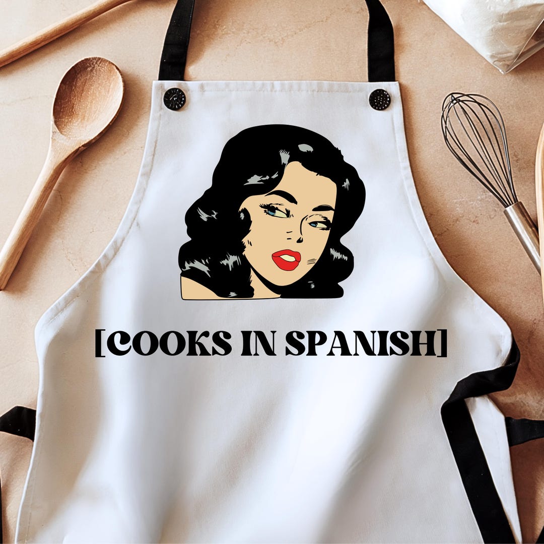 Latinx Apron, Hispanic Heritage Month Apron, Funny Apron, Cuban Apron ...