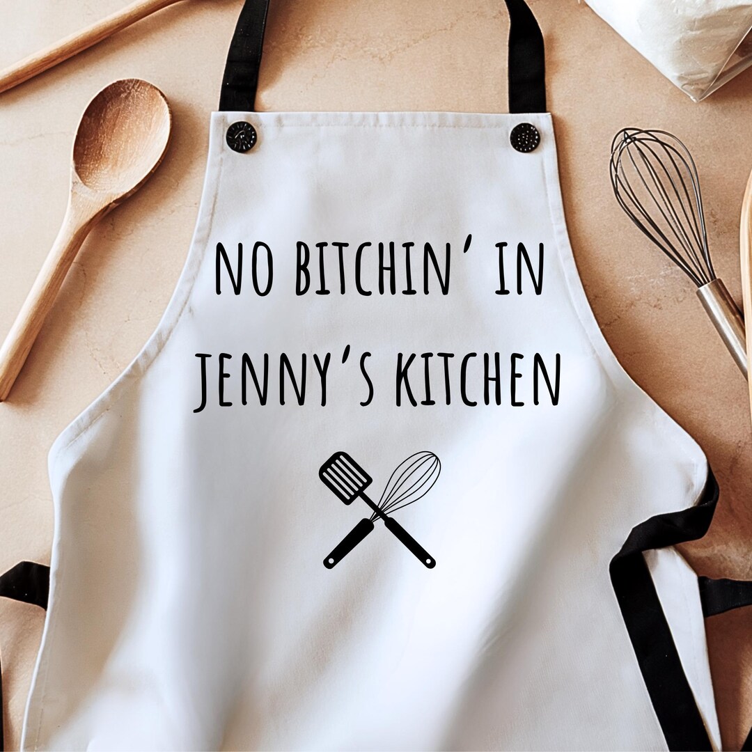 Custom Apron, Personalized Apron, Cute Apron, Custom Text Apron, Aprons ...