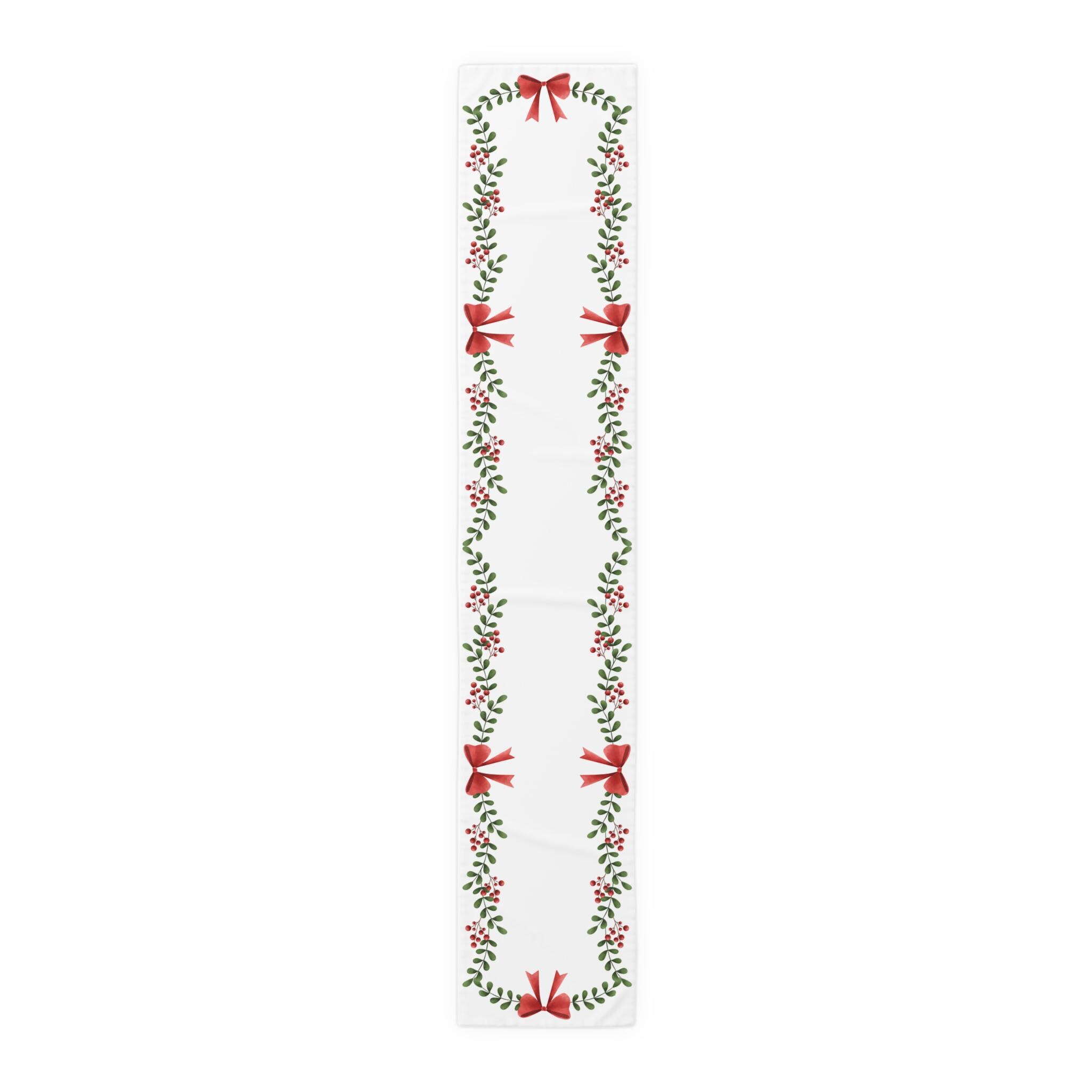 Christmas Table Runner, Holiday Table Runner, Christmas Decor Indoor ...