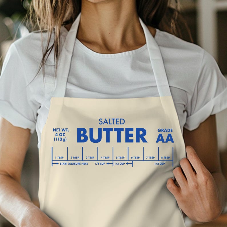 Cute Apron, Butter Apron, Aprons for Women, Housewife Apron, Funny ...
