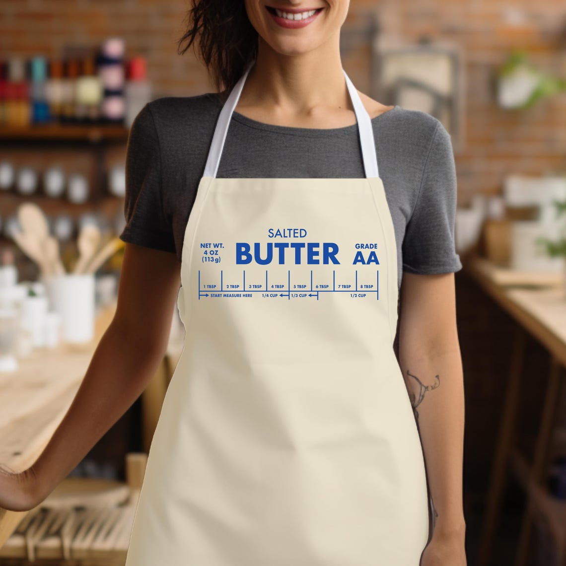 Cute Apron, Butter Apron, Aprons for Women, Housewife Apron, Funny ...