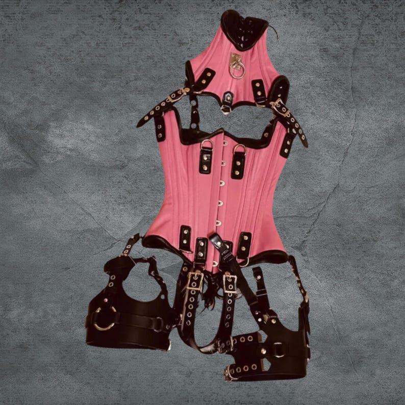 Stylish Leather Straitjacket for Women – Heavy Duty Padded Bondage ...