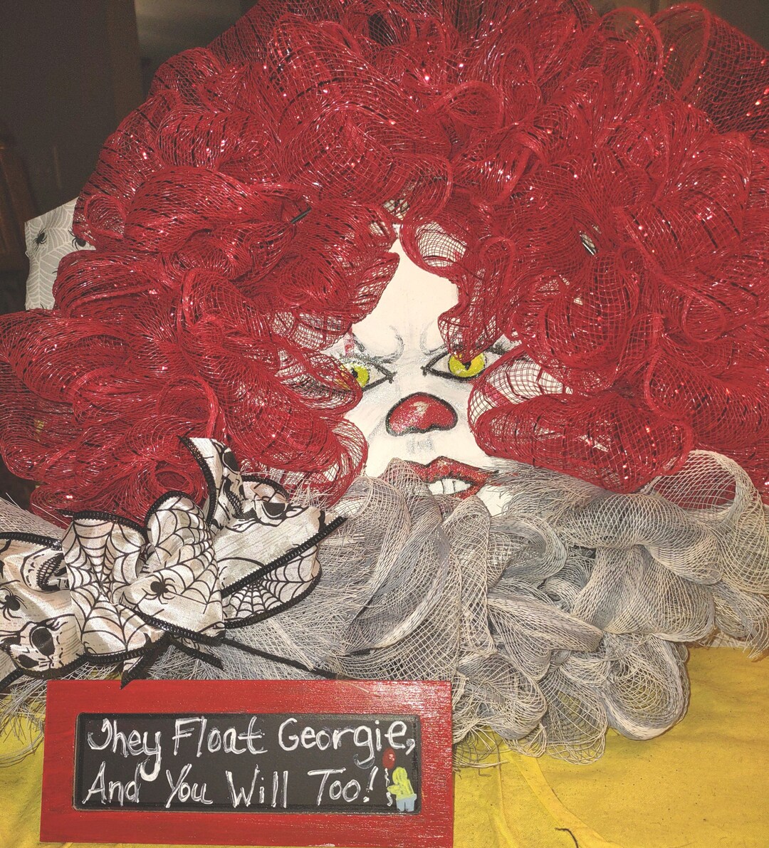 Pennywise Wreath - Etsy