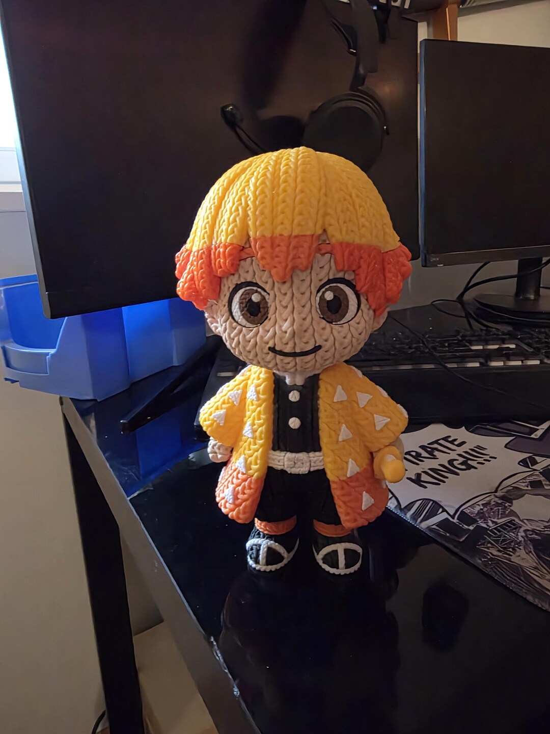 Zenitsu Crochet Effect - Etsy