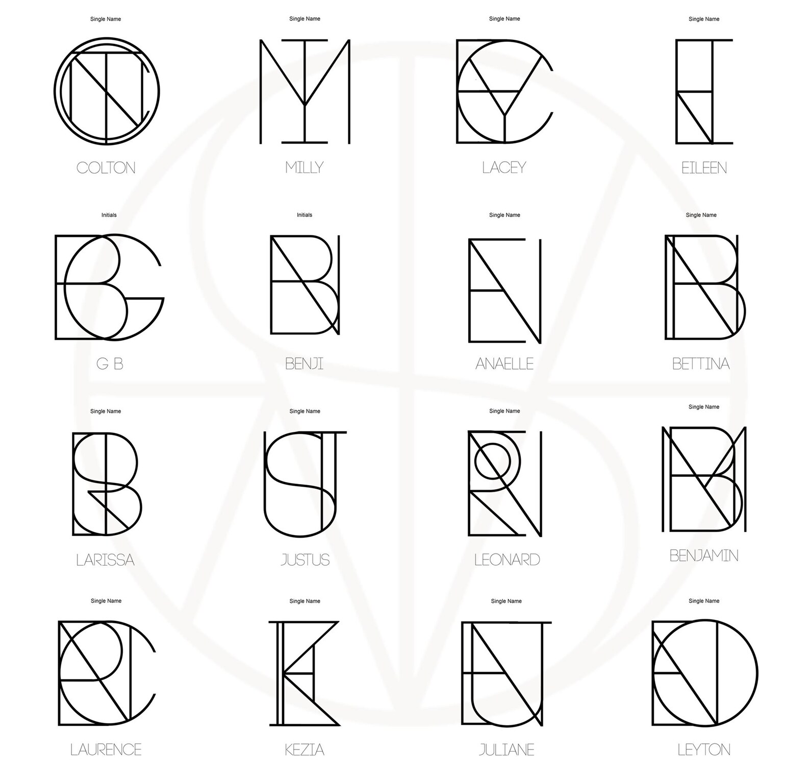 Name Logo Design Word Logo Initial Logo Personalized Name Logo ...