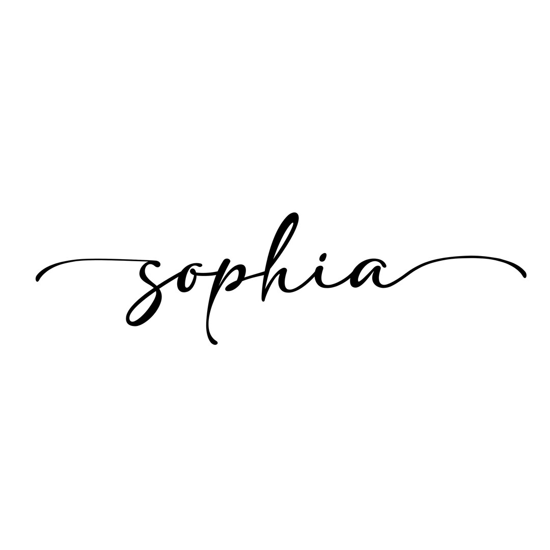 Custom Name SVG, Cursive Custom Name, Custom Name Calligraphy, Custom ...