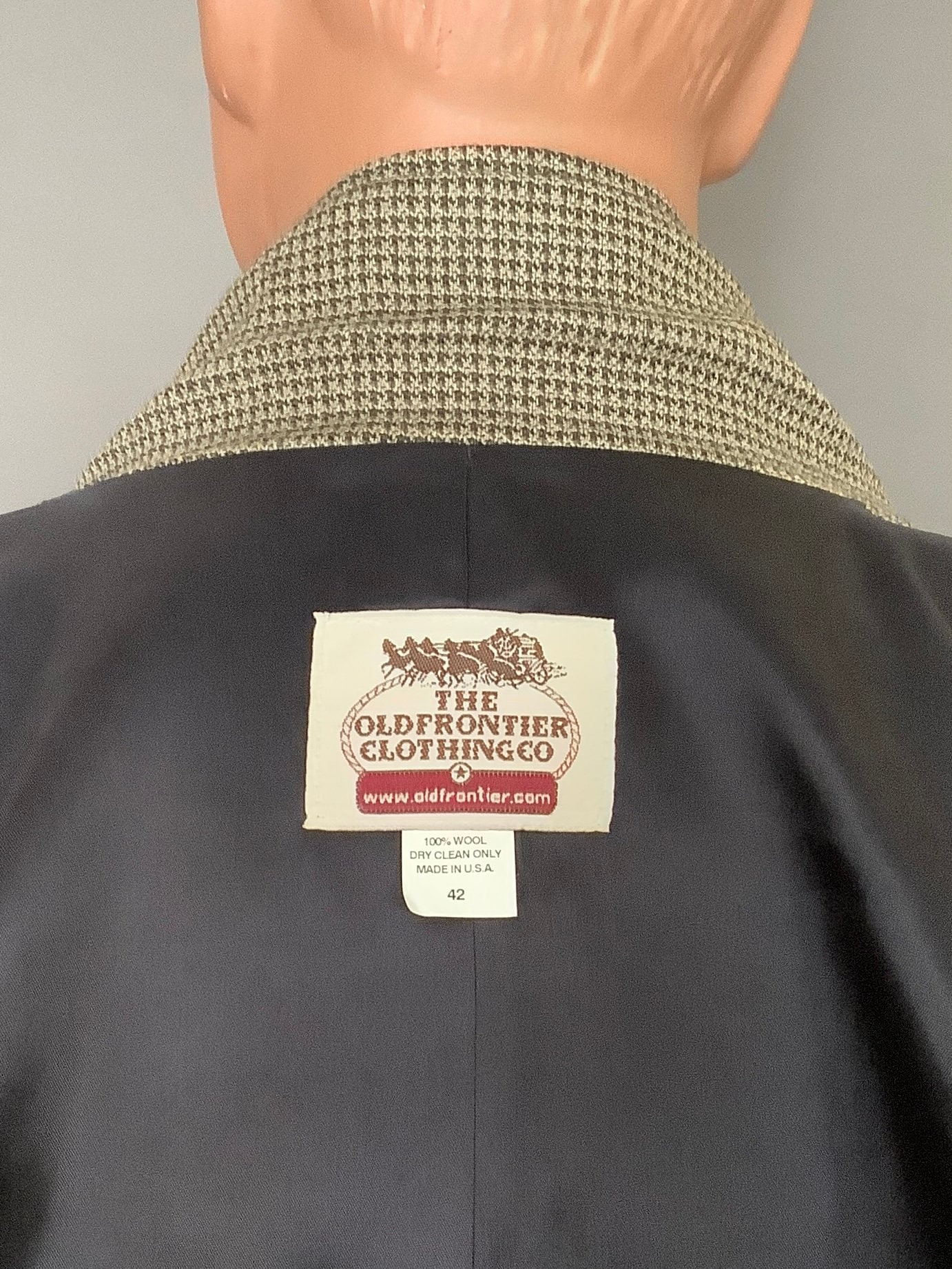 The OLD FRONTIER Clothing Co. Men's Frock Coat /overcoat - Beige/brown ...