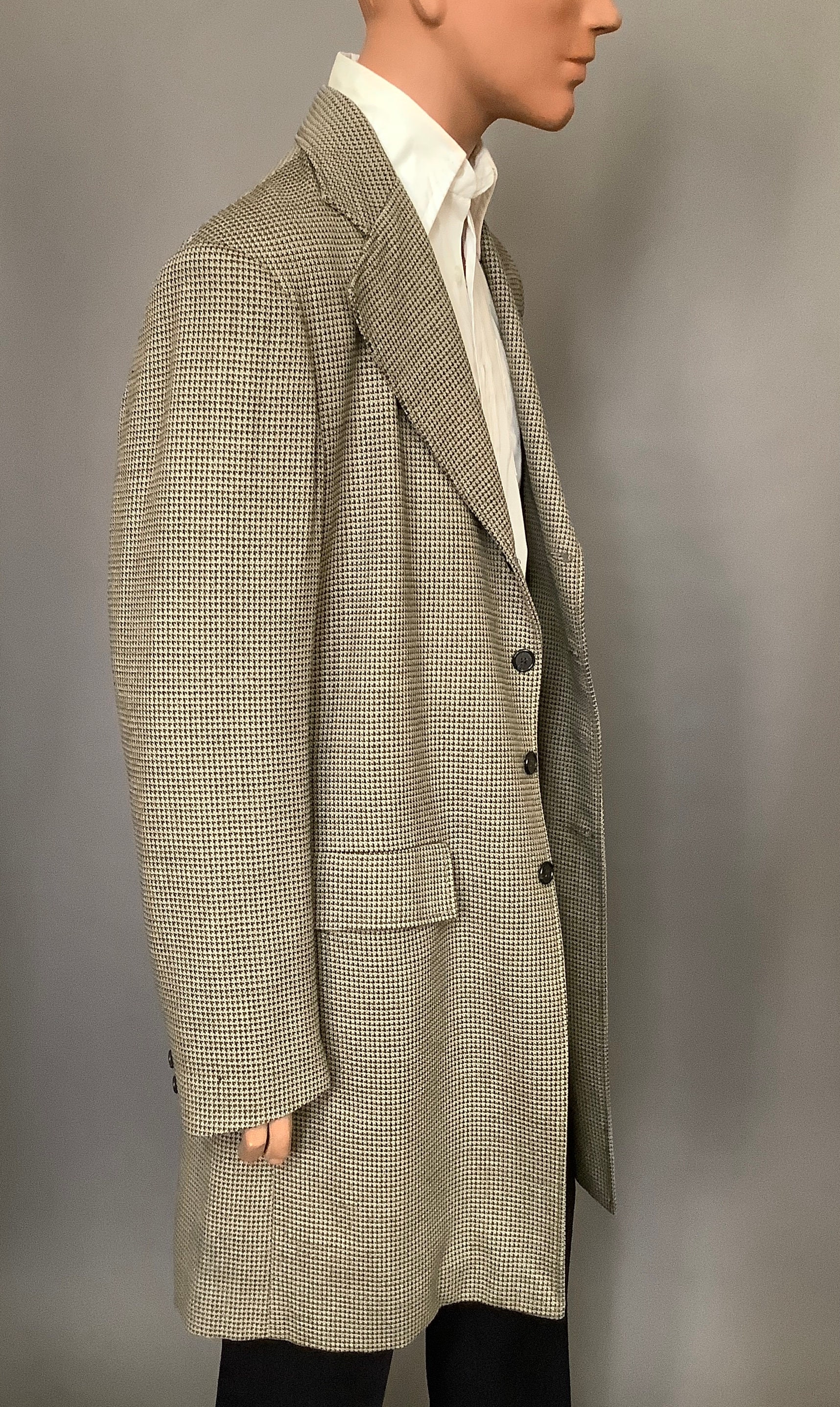 The OLD FRONTIER Clothing Co. Men's Frock Coat /overcoat Beige/brown ...
