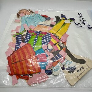 Vintage 1968 Buffy Paper Doll A Family Affair Outfits and Folder - Etsy