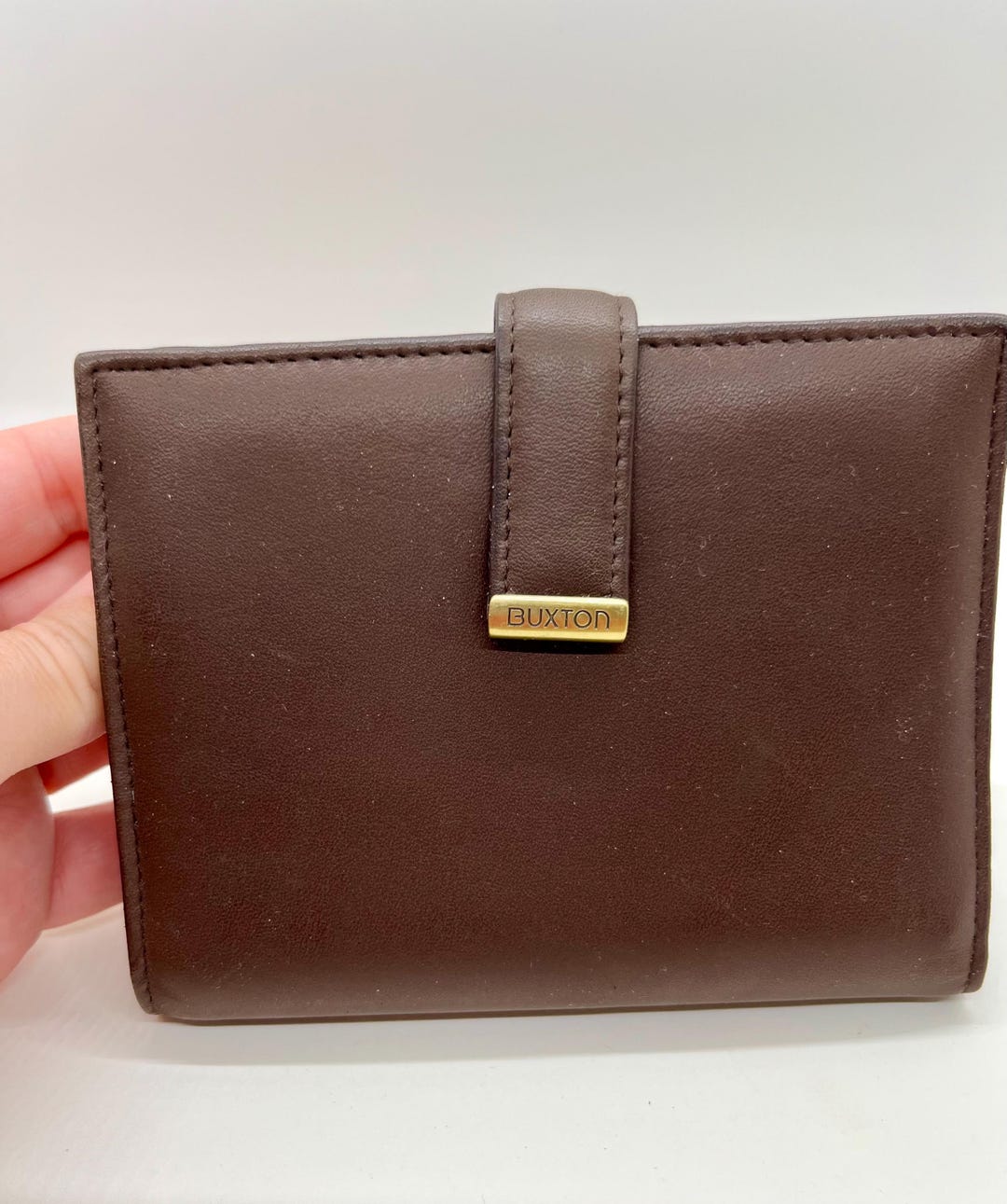 Vintage Ladies Buxton Velvet Touch Cowhide Wallet New Old Stock With ...