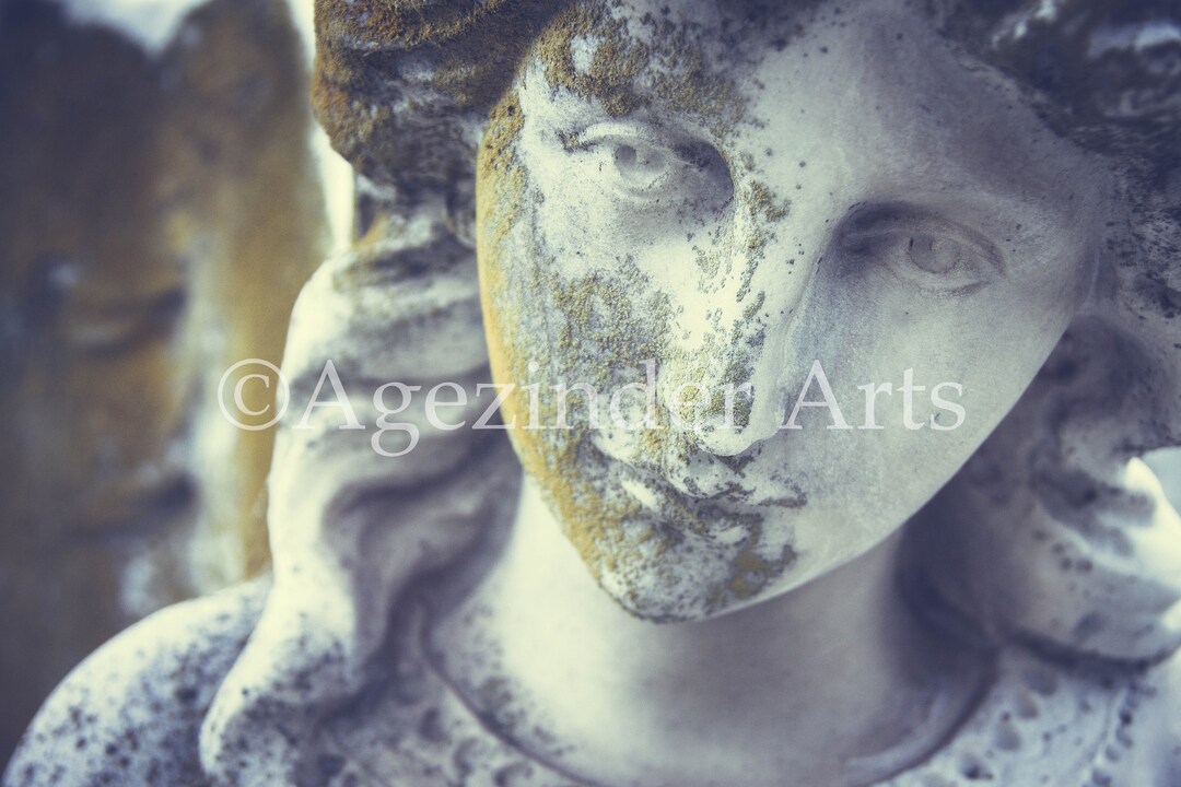THE ANGEL'S GAZE - Instant Digital Download Original Agezinder Art ...