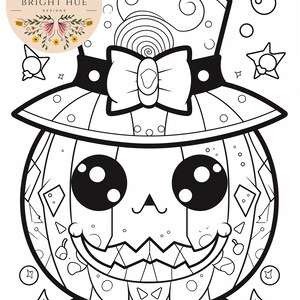 Jack-olantern Coloring Page Printable Halloween Jack-olantern Cartoon ...