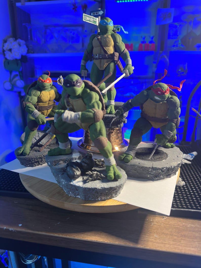 Ninja Turtles Figure - Etsy
