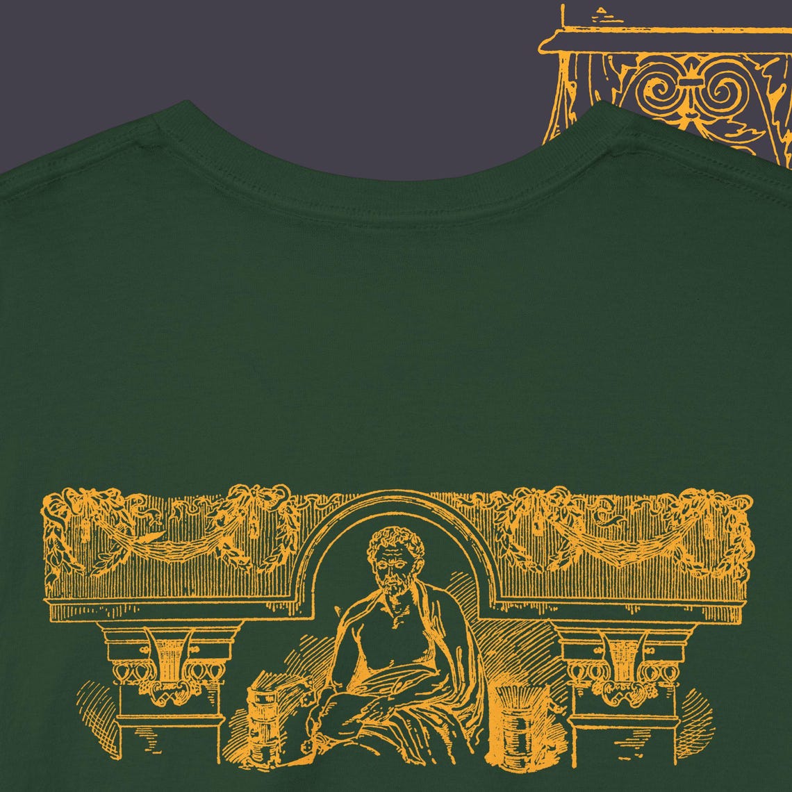 Roman Mythology Heavy Cotton Tee, Custom Greek Design Shirt, Myth Lover ...