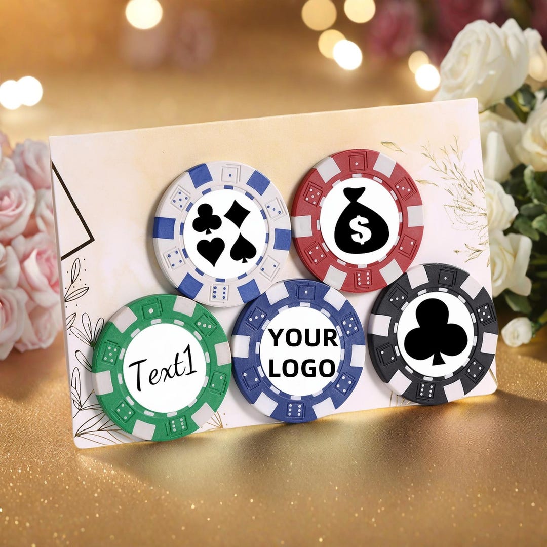 Personalized Poker Chip, Custom Photo Poker Chip, Custom Logo Poker ...
