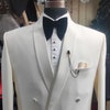 Men Suits Embroidered Wedding Suit 3 Piece Suits Custom Suits, Slim Fit ...