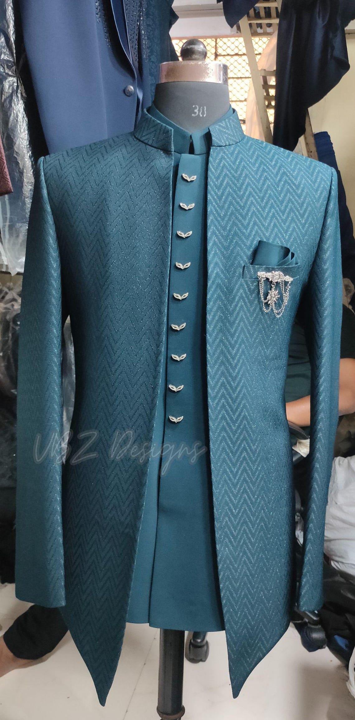 Custom Jodhpuri Suit for Men | Modi Jacket for Men | Men Wedding ...