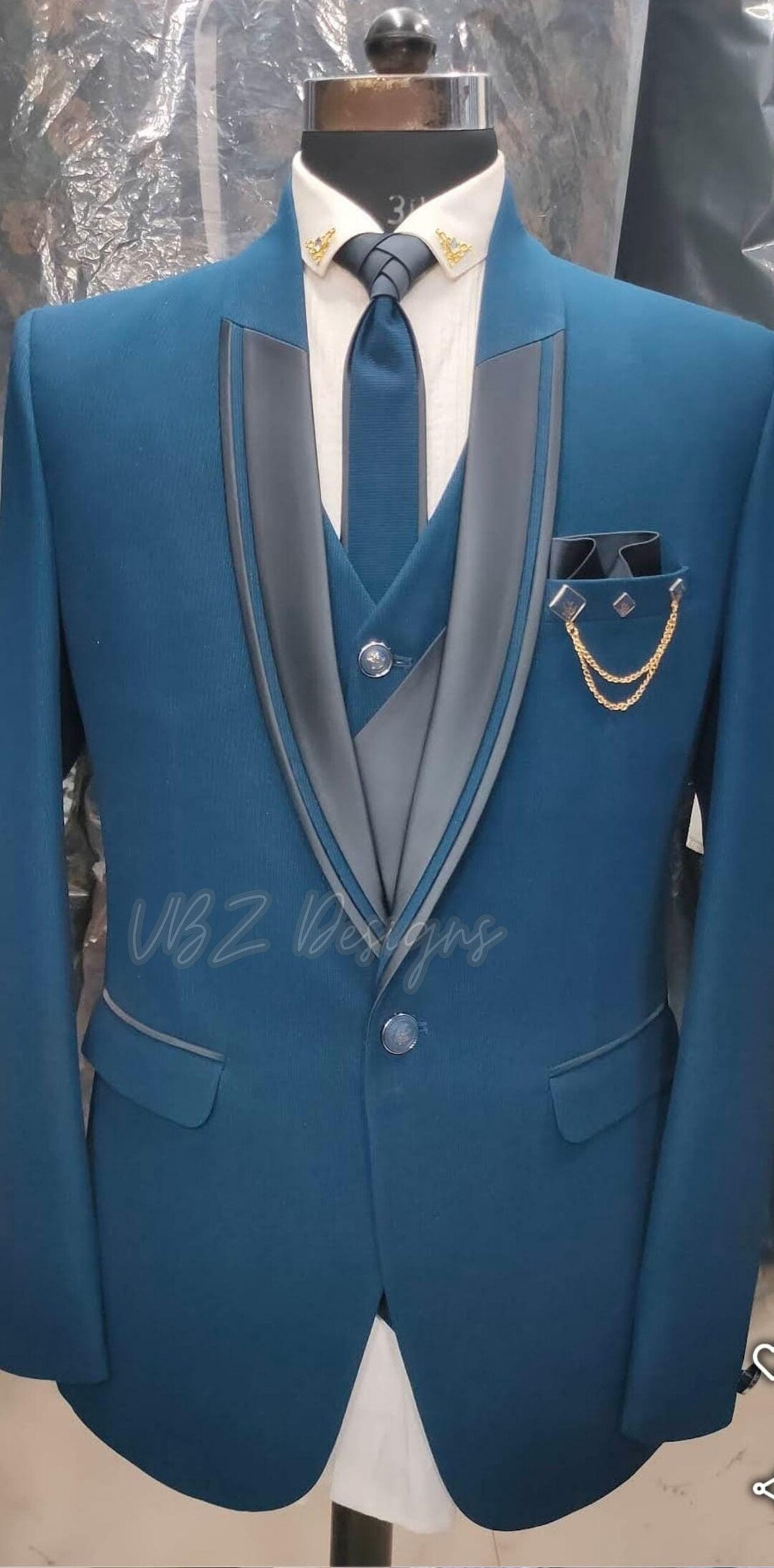 Custom Suit for Men| Five-piece Suit| Complete Set & Trousers| Wedding ...