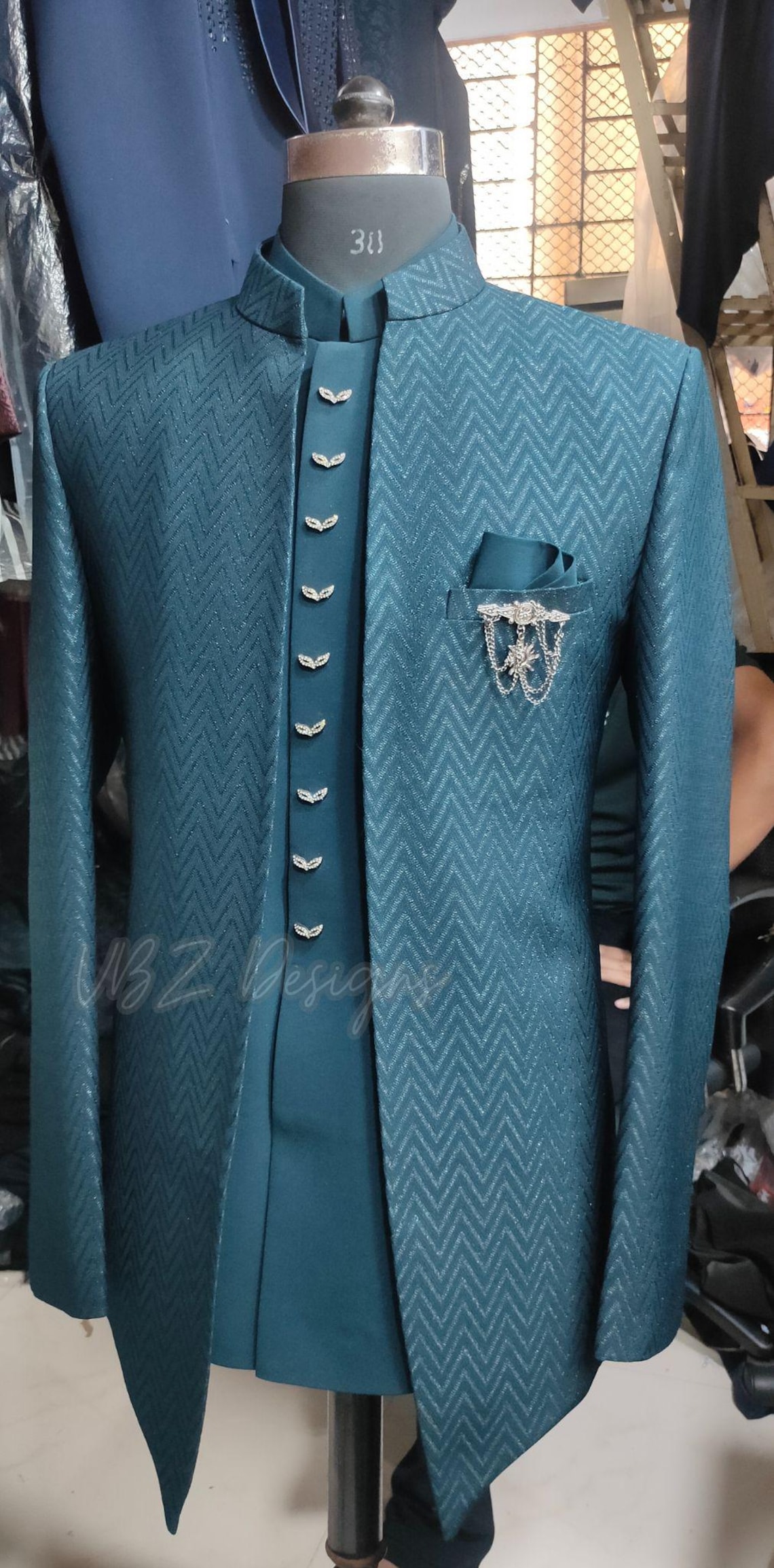 Custom Jodhpuri Suit for Men | Modi Jacket for Men | Men Wedding ...