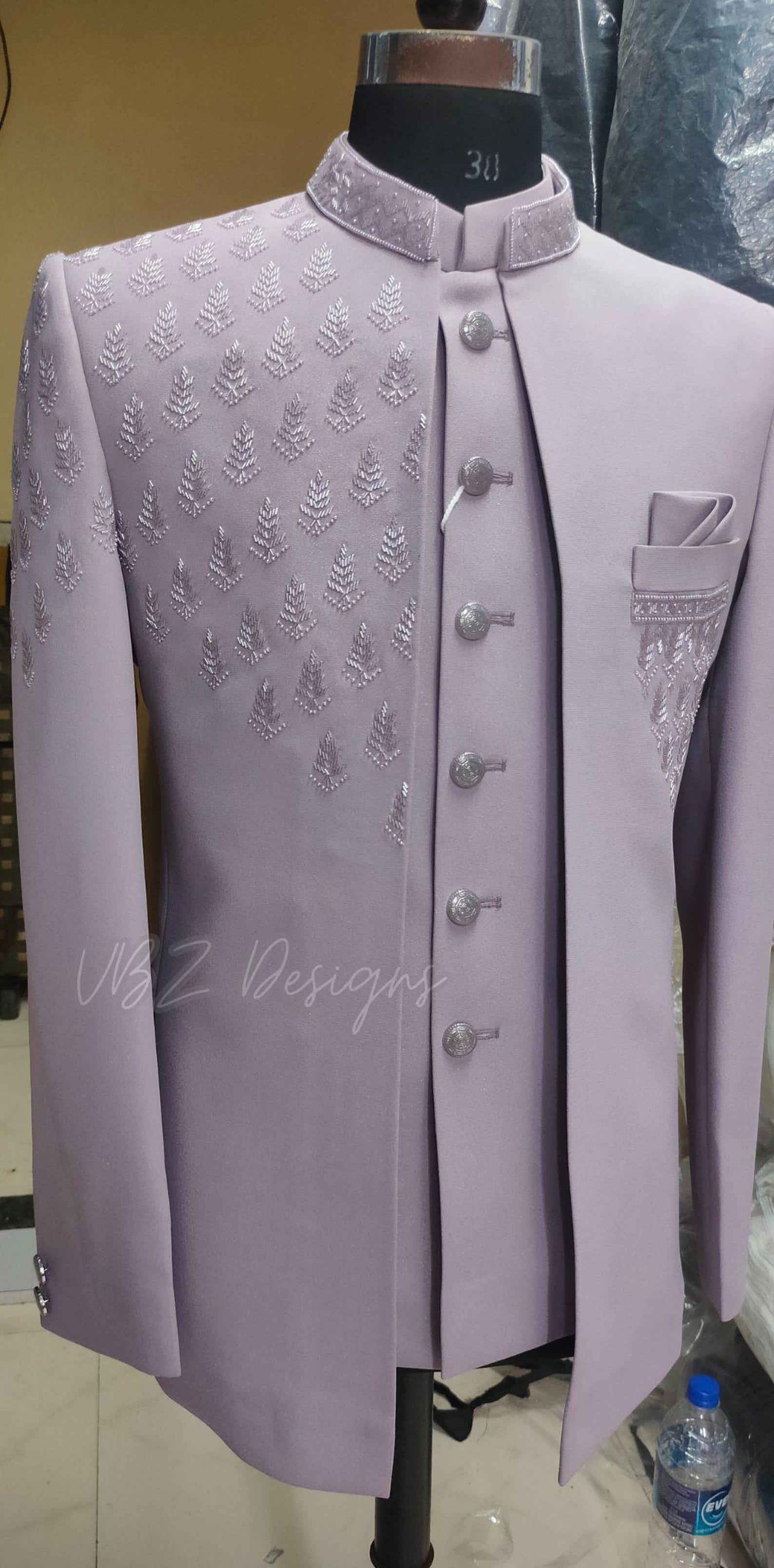 Custom Jodhpuri Suit for Men | Modi Jacket | Men Wedding Jodhpuri Suit ...