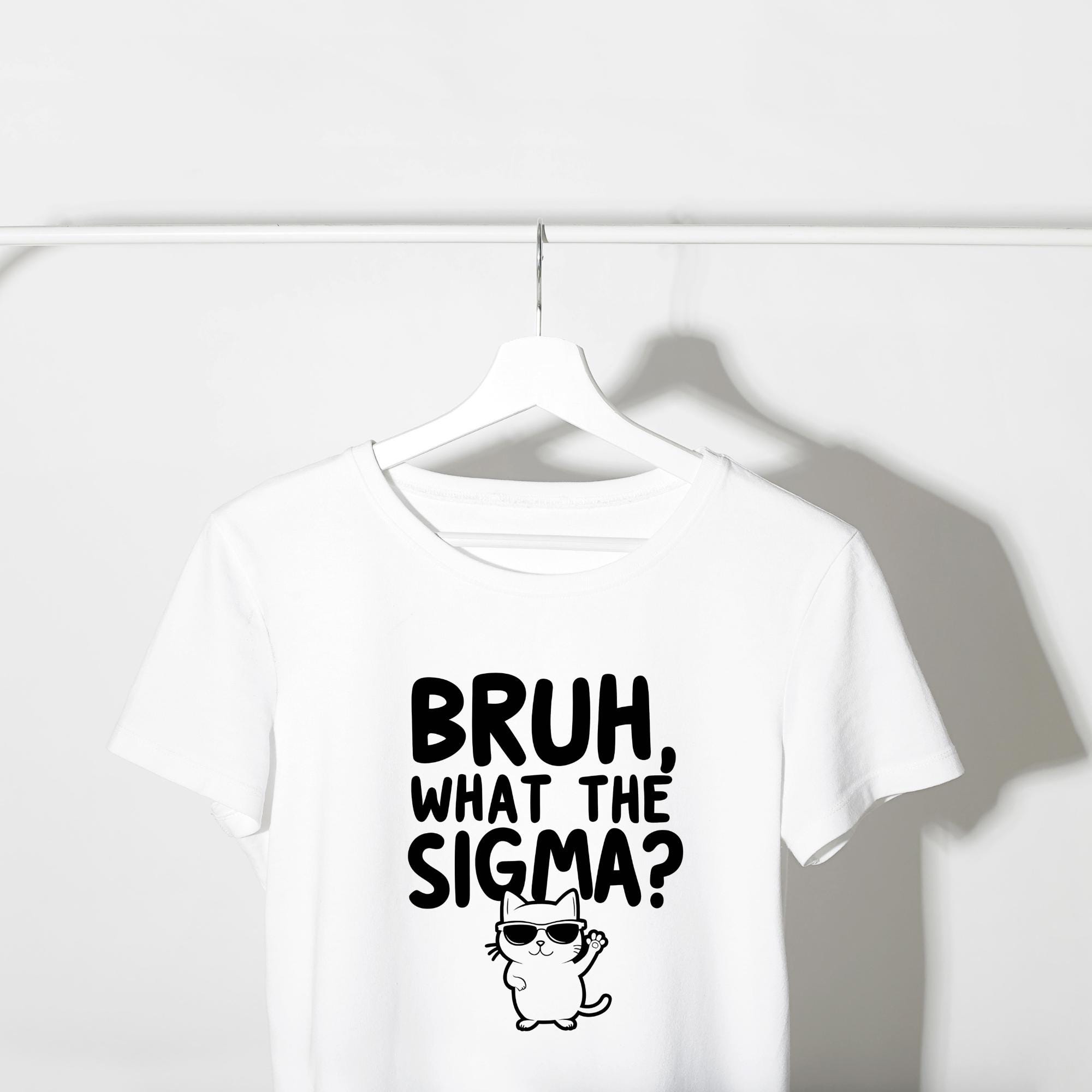 Bruh What is the Sigma? Meme, Funny Digital Transparent PNG Download ...
