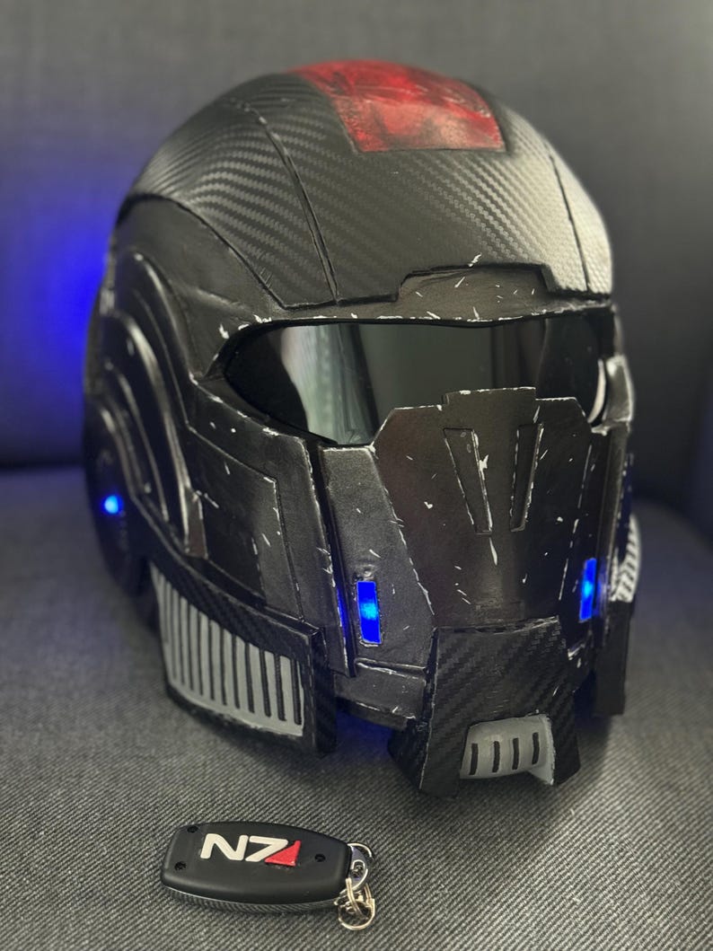 Mass Effect N7 Breather Cosplay Helmet Remote Control - Etsy