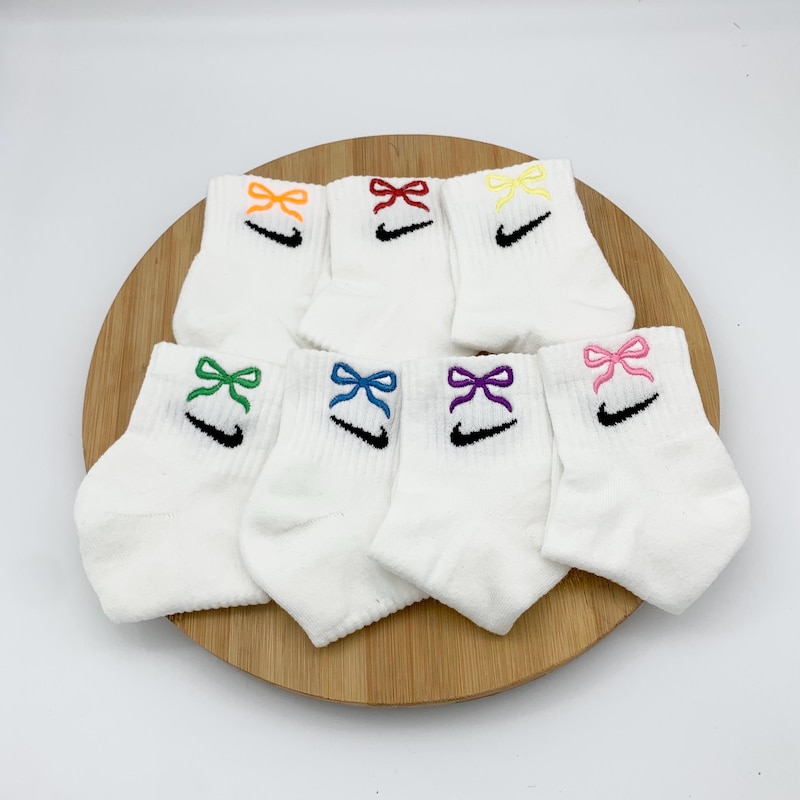 Red Bow for Socks - Etsy