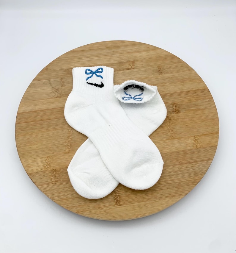 Custom Bow Nike Socks – Dri Fit Cushioned Cheer Socks - Etsy