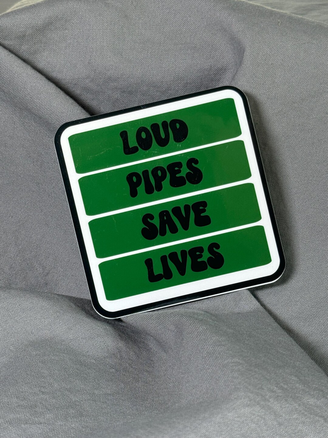 Loud Pipes Save Lives Sticker - Etsy