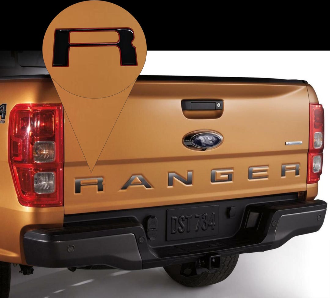 2019+ Ranger 3D Tailgate Letters (domed Gel) - Etsy