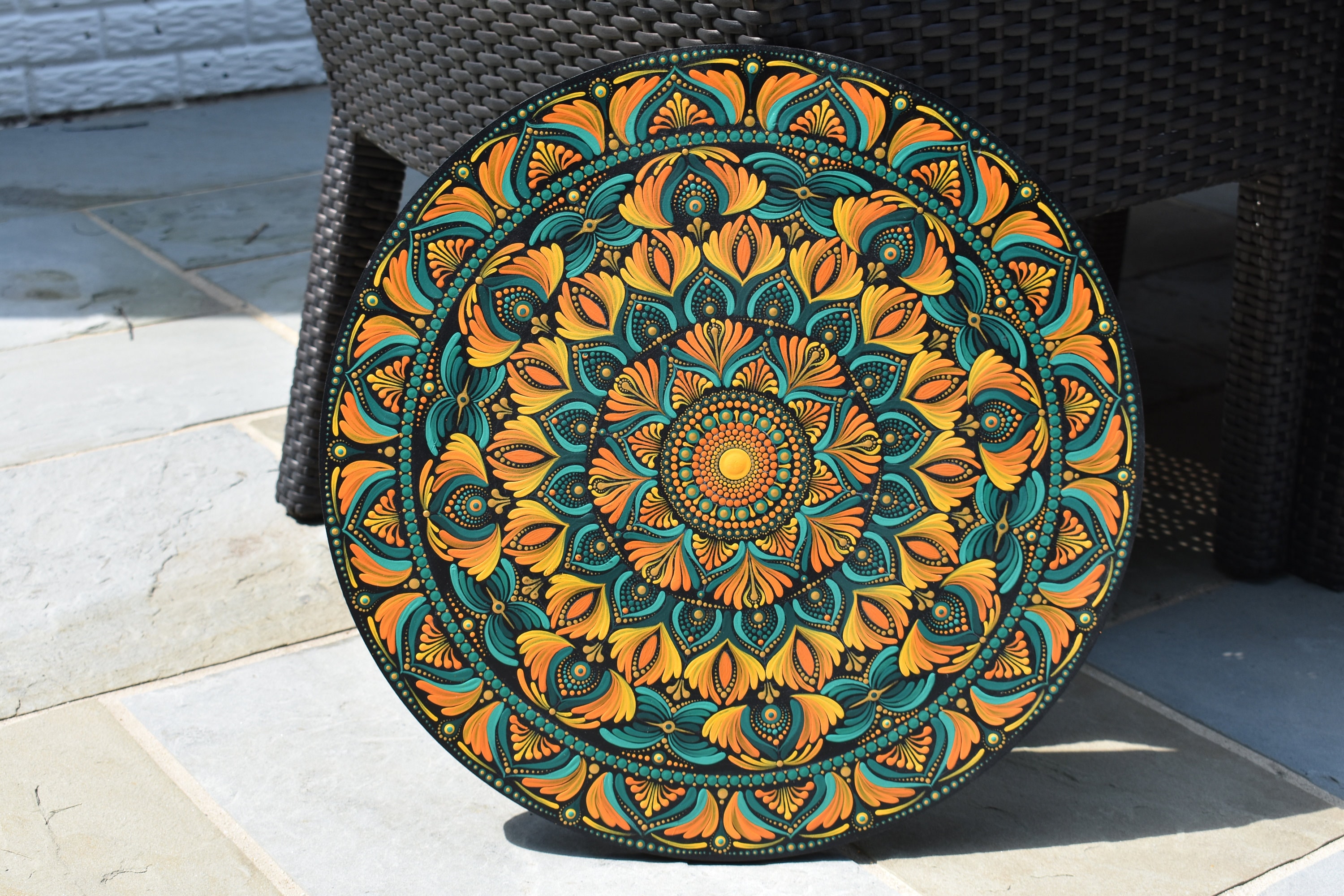 20 Hand Painted Mandala - Etsy