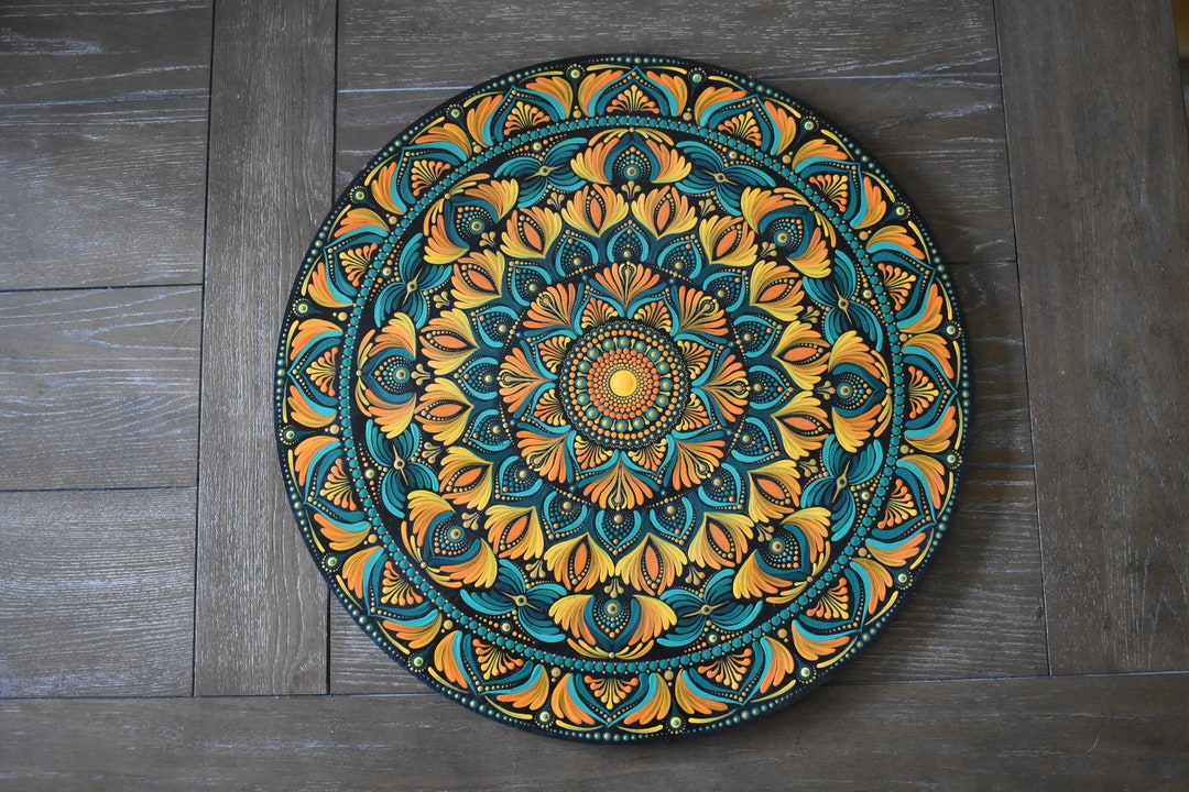 20 Hand Painted Mandala - Etsy