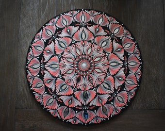 18" Hand Painted Mandala - Etsy
