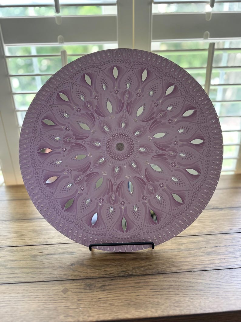 18" Hand Painted Mandala - Etsy