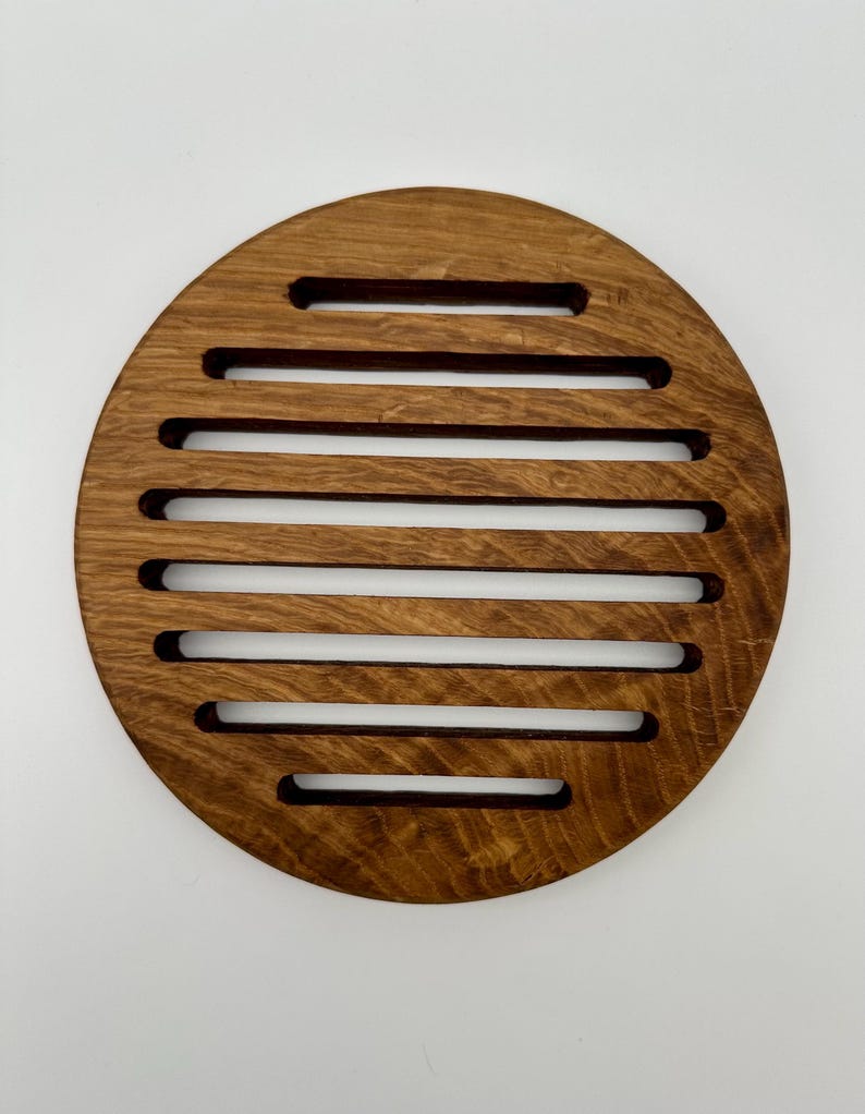 White Oak Trivets – Rustic Charm for Your Kitchen - Etsy