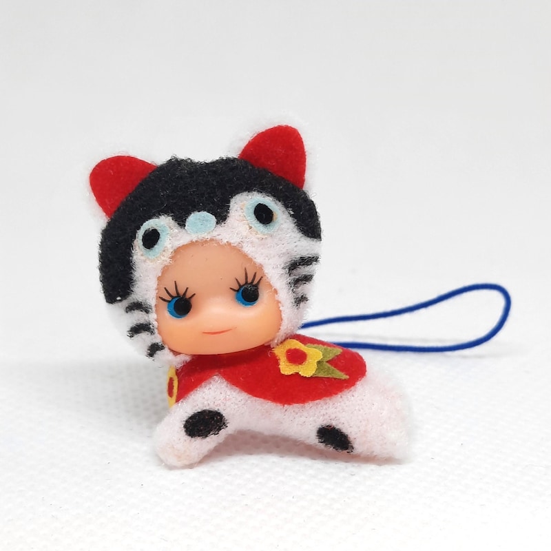 Kewpie Costume Keychain - Etsy
