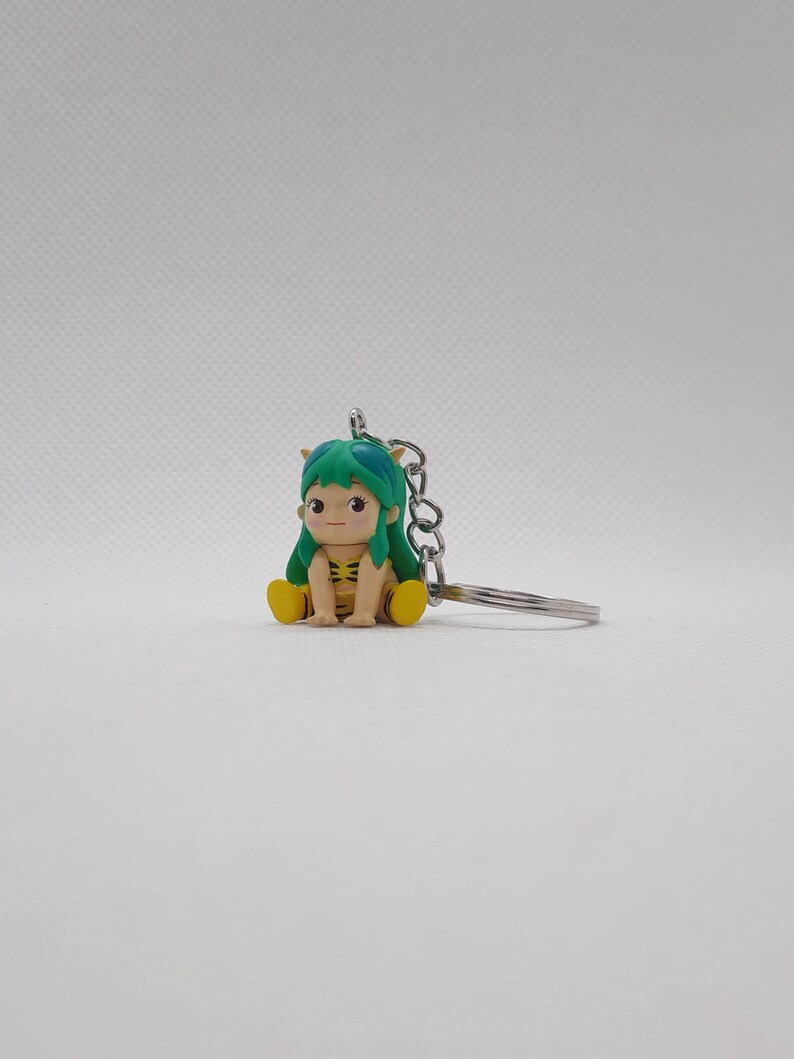 Kewpie Doll Urusei Yatsura (sitting Pose) Keychain - Etsy