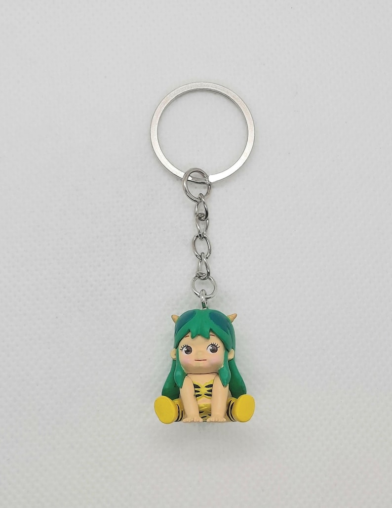 Kewpie Doll Urusei Yatsura (sitting Pose) Keychain - Etsy