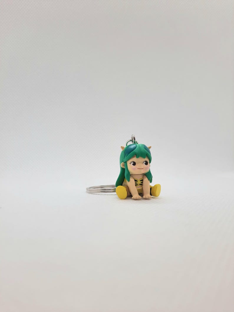 Kewpie Doll Urusei Yatsura (sitting Pose) Keychain - Etsy