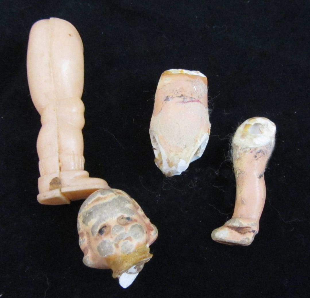 Doll House Doll Parts Vintage Porcelain and Plastic 30's and 40's - Etsy